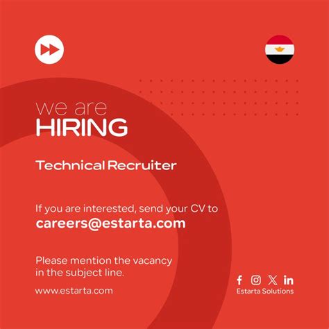 Estarta Solutions On Linkedin Hiring Hiring Techrecruitment Techjobs Egypt Cairo Alexandria