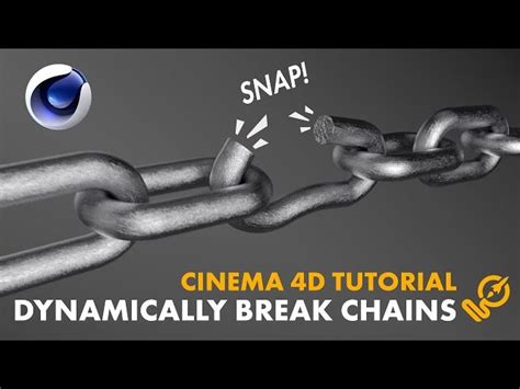 Free Video Cinema 4d Tutorial Break Chains Dynamically From Rocketlasso Class Central