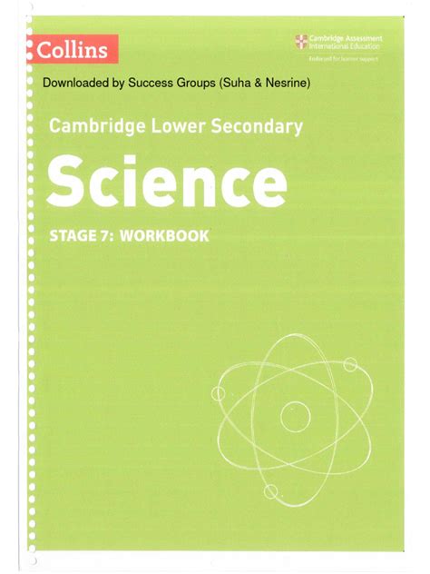 Year 7 Science Workbook Collins Pdf