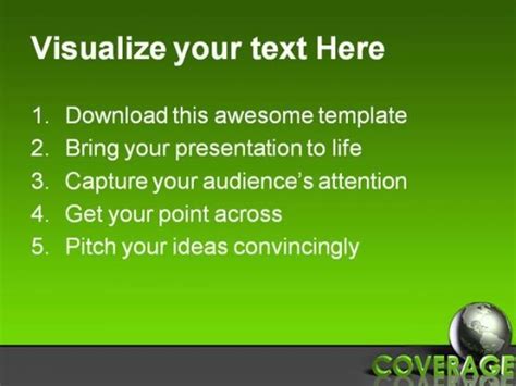 Global Coverage Internet Powerpoint Templates And Powerpoint Backgrounds 0211