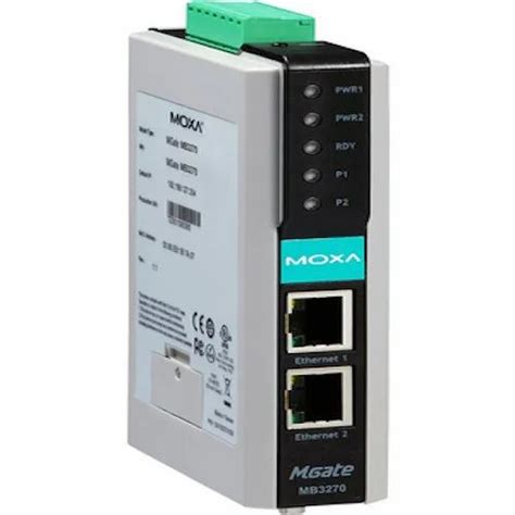 Moxa Mgate MB3270 2 Port Modbus Gateways Media Converter At Best Price In Surat