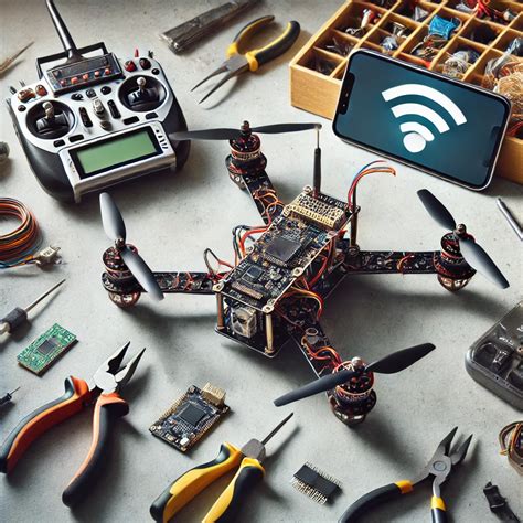 Components Required To Build A DIY WiFi Controlled Drone A Complete