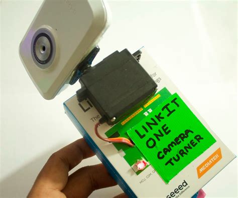 Linkit One Wifi Cam Turner Control 6 Steps Instructables