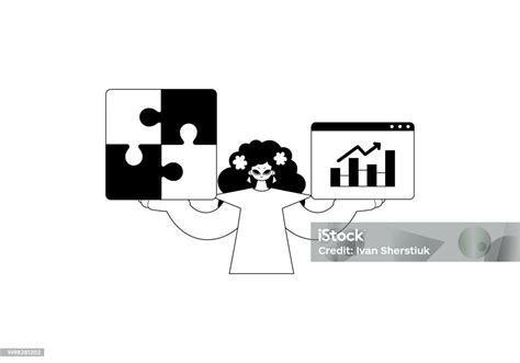 그녀의 필체가 복잡하고 도덕적 기능 연삭의 그래프를 가진 여자 친구 해적판과 달걀 흰자 실행 작품 트렌디한 스타일 벡터