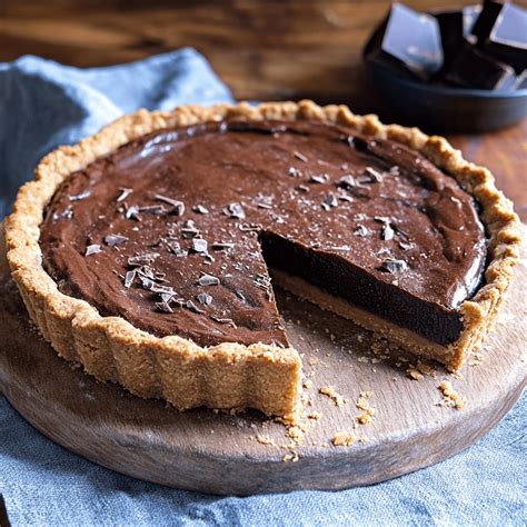 Tarte Au Chocolat Pâte Sablée Irrésistible Et Gourmande
