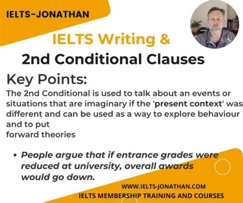 How To Use Nd Conditional Sentences And IELTS IELTS Training With Jonathan