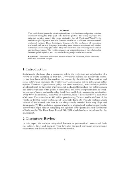 Sentimental Analysis Paper Pdf