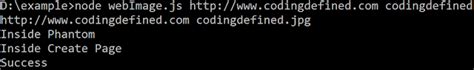 Capture Screen Of Web Pages Through Url In Nodejs Coding Defined