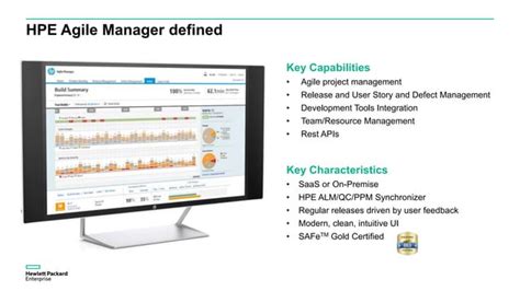 Hpe Agile Manager And Project And Portfolio Management Ppm Overview Pptx