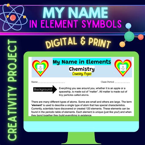 Periodic Table Of Elements Project