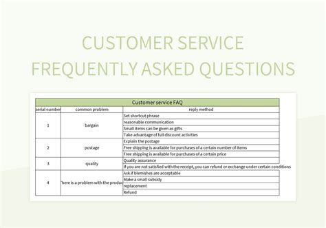 Excel Faq Template Spreadsheet Template Templates Excel Templates