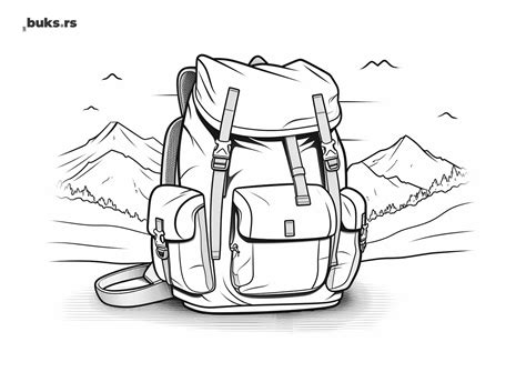 Crteži Za Decu Bojanke Za štampu Planinarenje Buks Rs