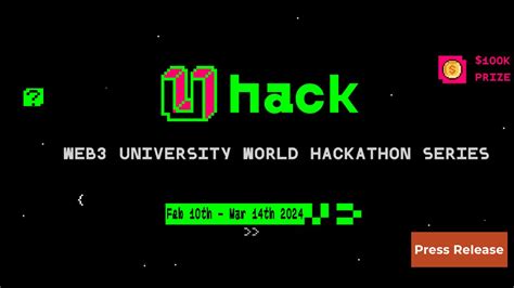 U Hack The Web3 University Hackathon Series