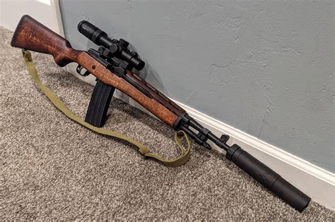 Traded Into A Mini 14 Tactical And Went Crazy Modding It Rmini14