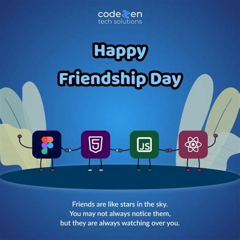 Codezen Tech Solutions On Linkedin Happyfriendshipday Friendshipday