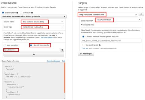 Automating Rollback Of Failed Amazon Ecs Deployments Aws Compute Blog