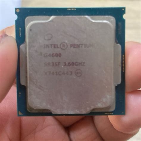 Cpu ซีพียู 1151 Intel Pentium G4600 3 6 Ghz แถมซิงค์ พัดลม Shopee Thailand