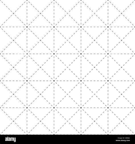 Repeatable Detailed Grid Mesh Pattern Black And White Versions Stock Vector Image Art Alamy