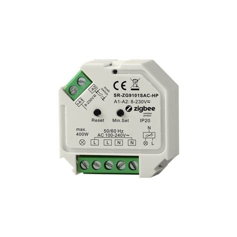 Sunricher Module Variateur 400w Zigbee 3 0 Avec Neutre
