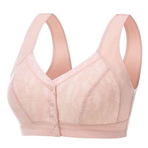 After Surgery Bra Front Snap Button Closure Post Surgery Po Bra Mesh