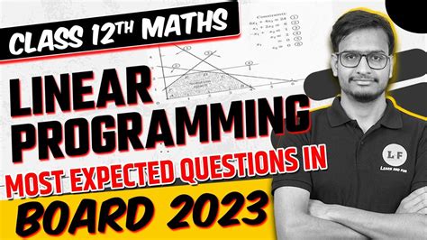 linear programming class 12 one shot maths important questions 2023