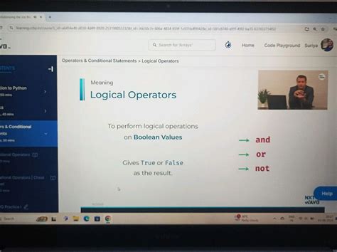 Suriya Suriya On Linkedin Day16 Logicaloperators 30daysofcode Ccbp Python Nxtwave