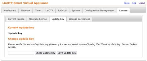 Appliance Uprade To Version LinOTP Documentation