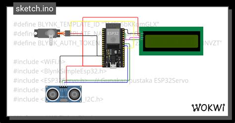 Project Pagar Otomatis Copy Wokwi Esp32 Stm32 Arduino Simulator