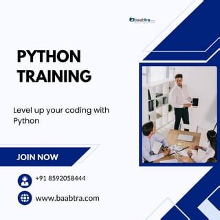 Python Training Pdf
