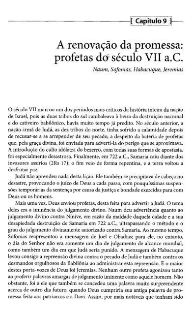 A Renovação Da