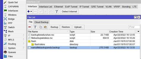 Cara Backup Mikrotik Tanpa Ribet Dan Hemat Waktu