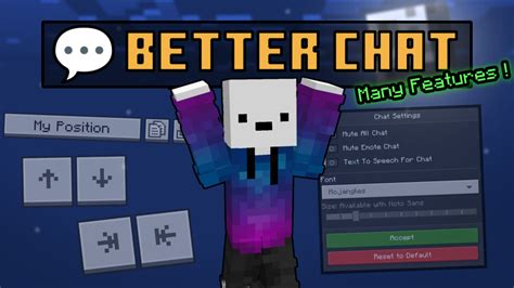 Better Chat Chat Texture Pack For Minecraft