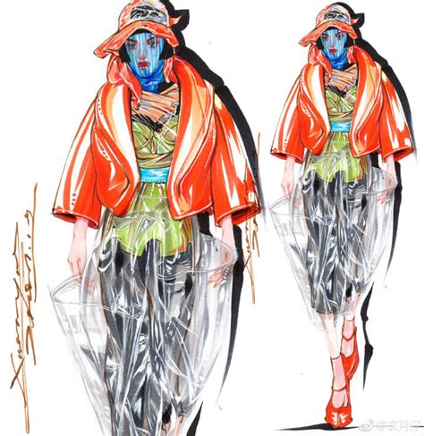 服装画技法 高清图片堆糖美图壁纸兴趣社区