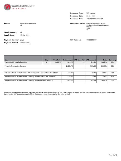 Document Type Pdf Value Added Tax Payments