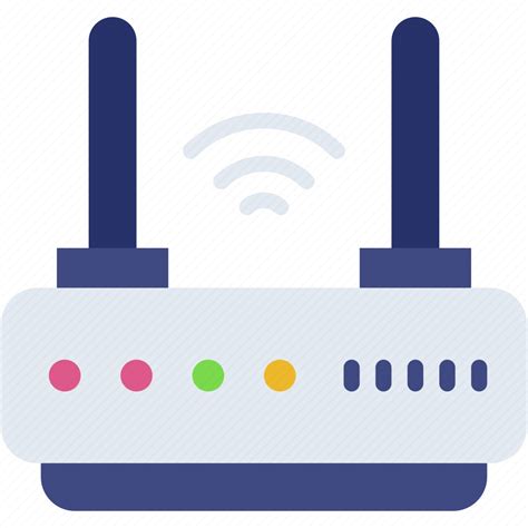 Wi Fi Router Hotspot Modem Internet Connection Icon Download On Iconfinder