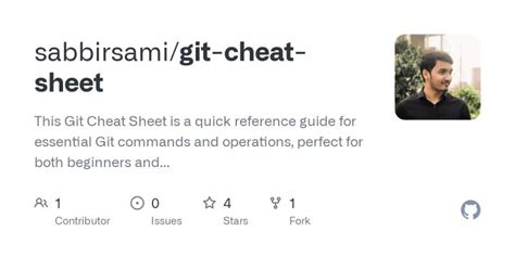 Sabbir Mohammad Sami On Linkedin Github Sabbirsamigit Cheat Sheet This Git Cheat Sheet Is A