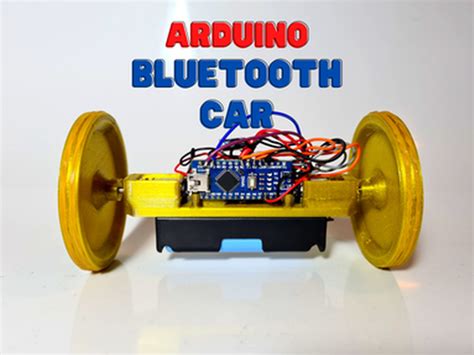 DIY Arduino Bluetooth Controlled Car Boardor