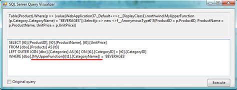 Scottgus Blog Linq To Sql Part 6 Retrieving Data Using Stored