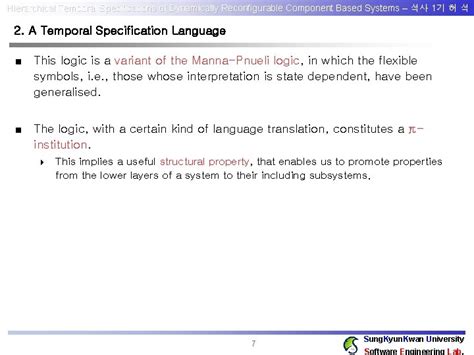 Hierarchical Temporal Specifications Of Dynamically Reconfigurable Component Based