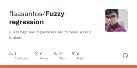 Github Flaasantosfuzzy Regression Fuzzy Logic And Regression Used To Model A Cars Brakes