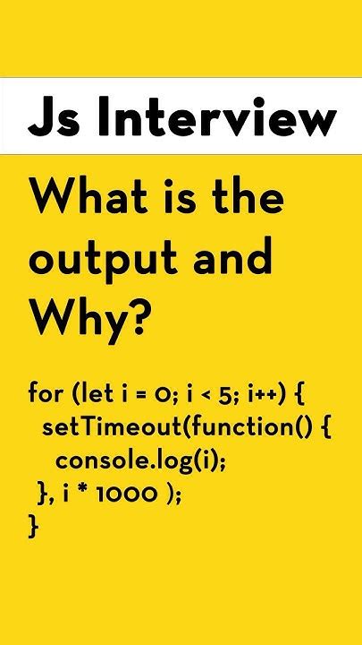 50 Javascript Interview Questions Decoding Javascript Output Interview Prep Shorts Youtube