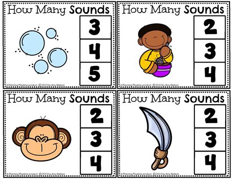 Kindergarten Phoneme Activities For Phonological Awareness Planning