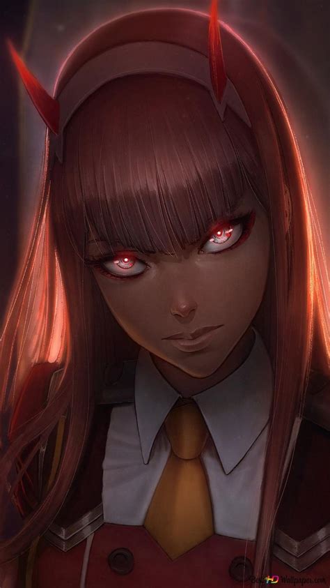 DARLING FRANXX Zero Two HD Ekrano Fono Atsisiuntimas