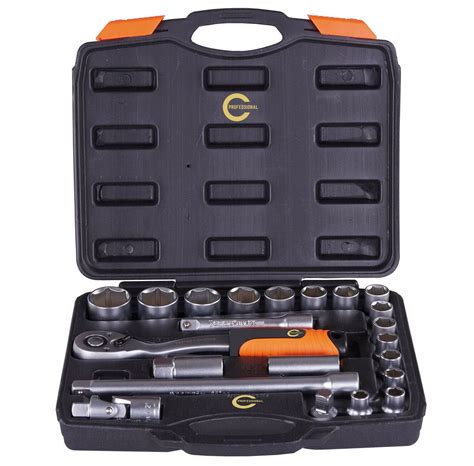 22 Piece Socket Spanner Set Mackma Shop