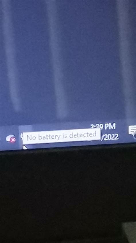 No Battery Detected Still Safe To Use R Laptops