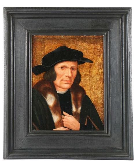 Quentin Massys Portrait Of A Man Mutualart