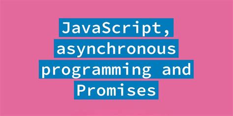 ‏الـ Asynchronous Programming في Javascript 💯 البرمجة فيها نوعين