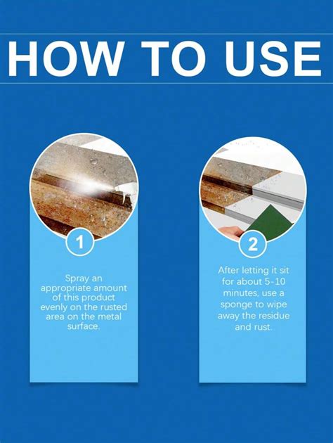 Metal Surface Rust Remover Degreasing And Derusting Cleaning Metal Hardware Workpieces Steel