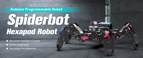 Hiwonder Spiderbot Arduino Coding Robot With Ai Voice Control And Expa