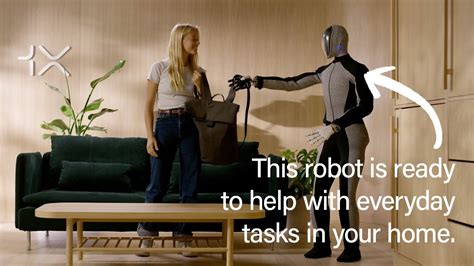 Introducing The 1x Neo Beta Humanoid Robot Youtube